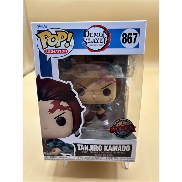 Funko | Toys | New Funko Pop Animation Demon Slayer 867 Tanjiro Kamado ...